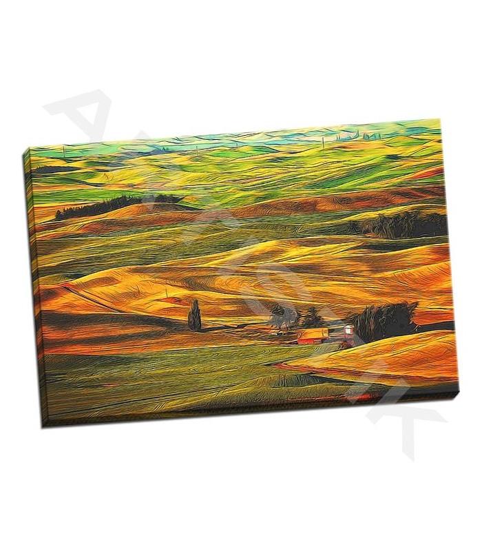 Palouse #22 Slika na Platnu by Dale ODell